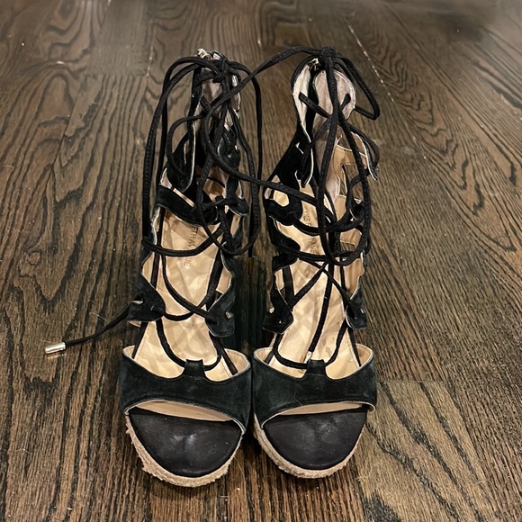 Saks Fifth Avenue | Shoes | Saks Fifth Avenue Wedges | Poshmark